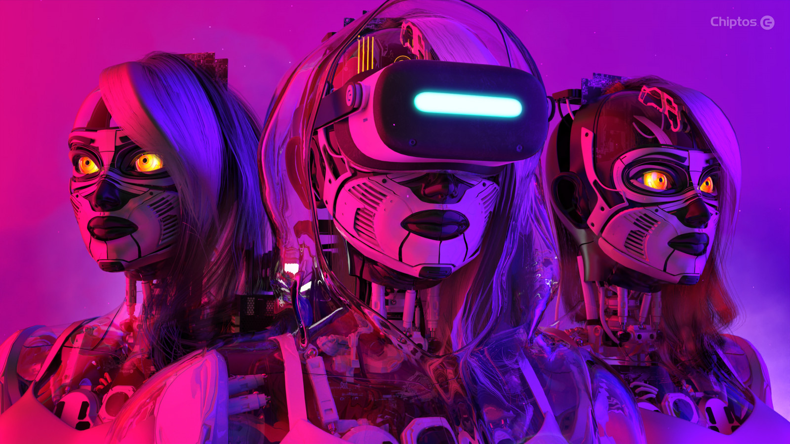 Hình nền : Bo mạch chủ, Robot, 4k, computer parts, nghệ thuật số, Mirai ...