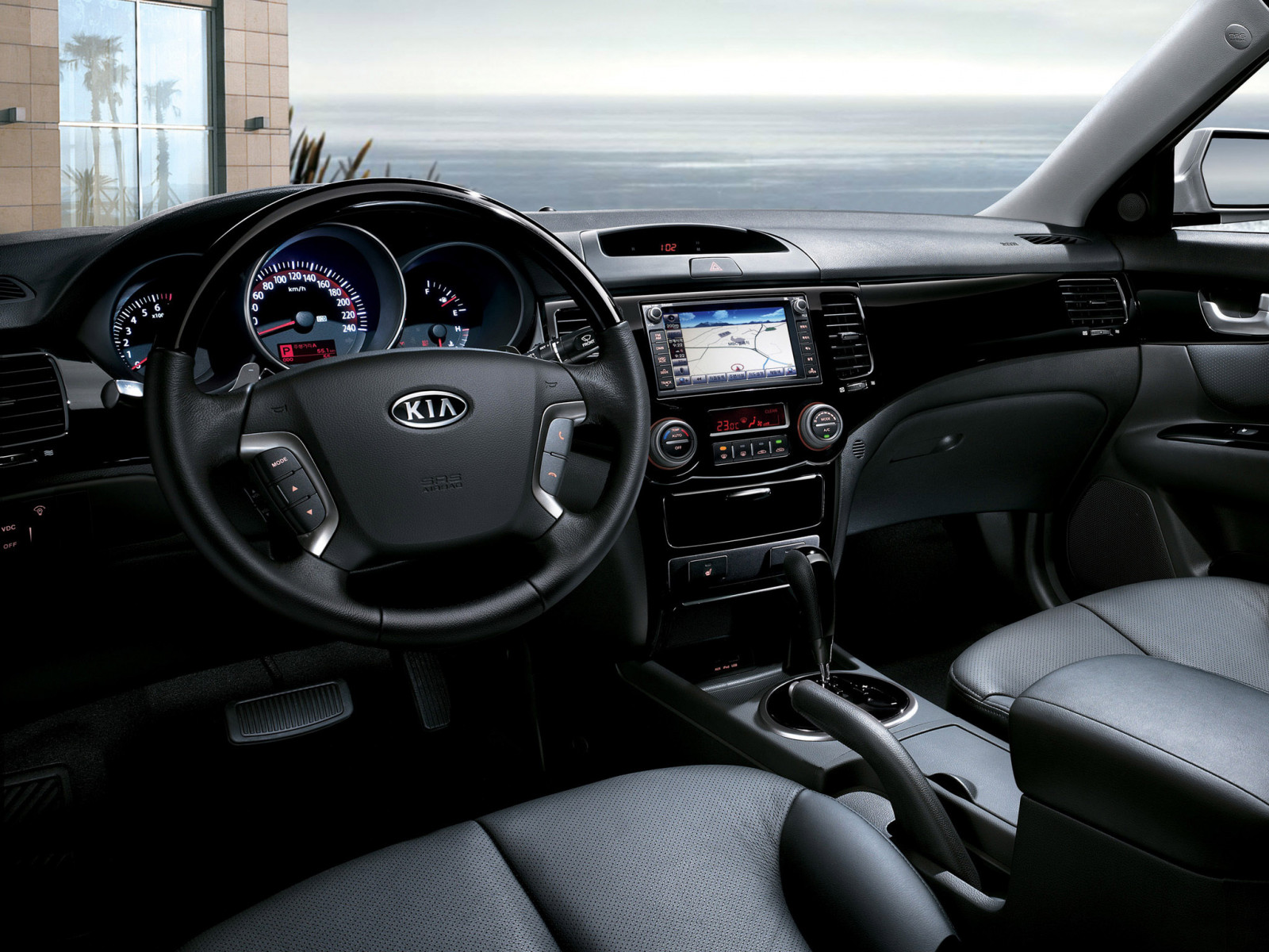 Wallpaper : steering wheel, Sedan, Kia, 2012, netcarshow, netcar, car ...