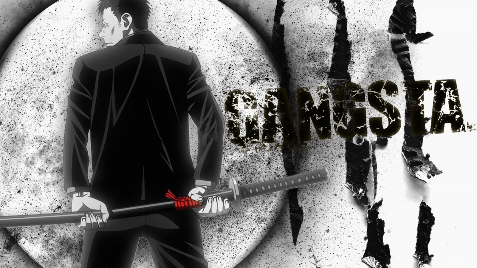 วอลเปเปอร์ : Gangsta, Nicolas Brown, ดำและขาว, ถ่ายภาพขาวดำ 1920x1080 ...
