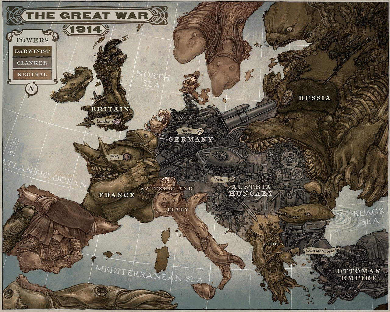 Wallpaper : map, comics, mythology, sketch, comic book 1280x1024 ...