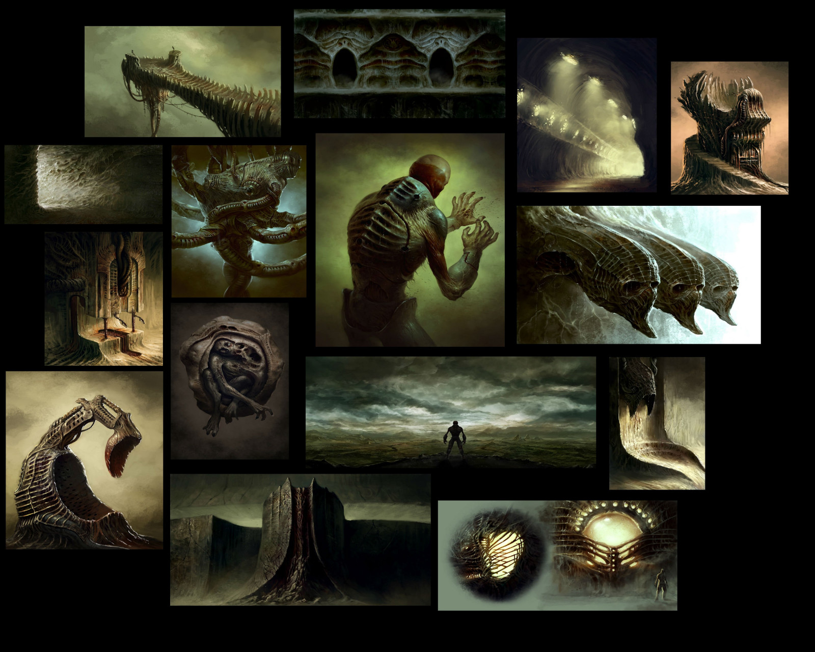 Wallpaper : 4000x3200 px, alien, aliens, ART, artistic, artwork, dark ...