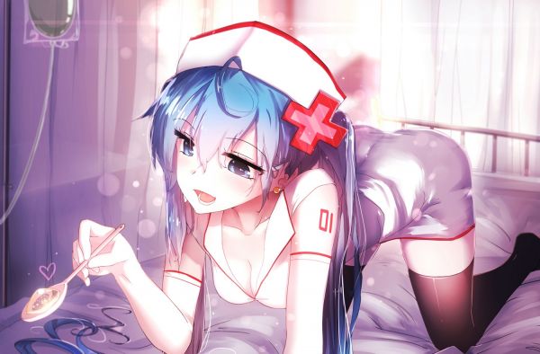 Wallpaper Illustration Anime Girls Cartoon Hatsune Miku Ecchi
