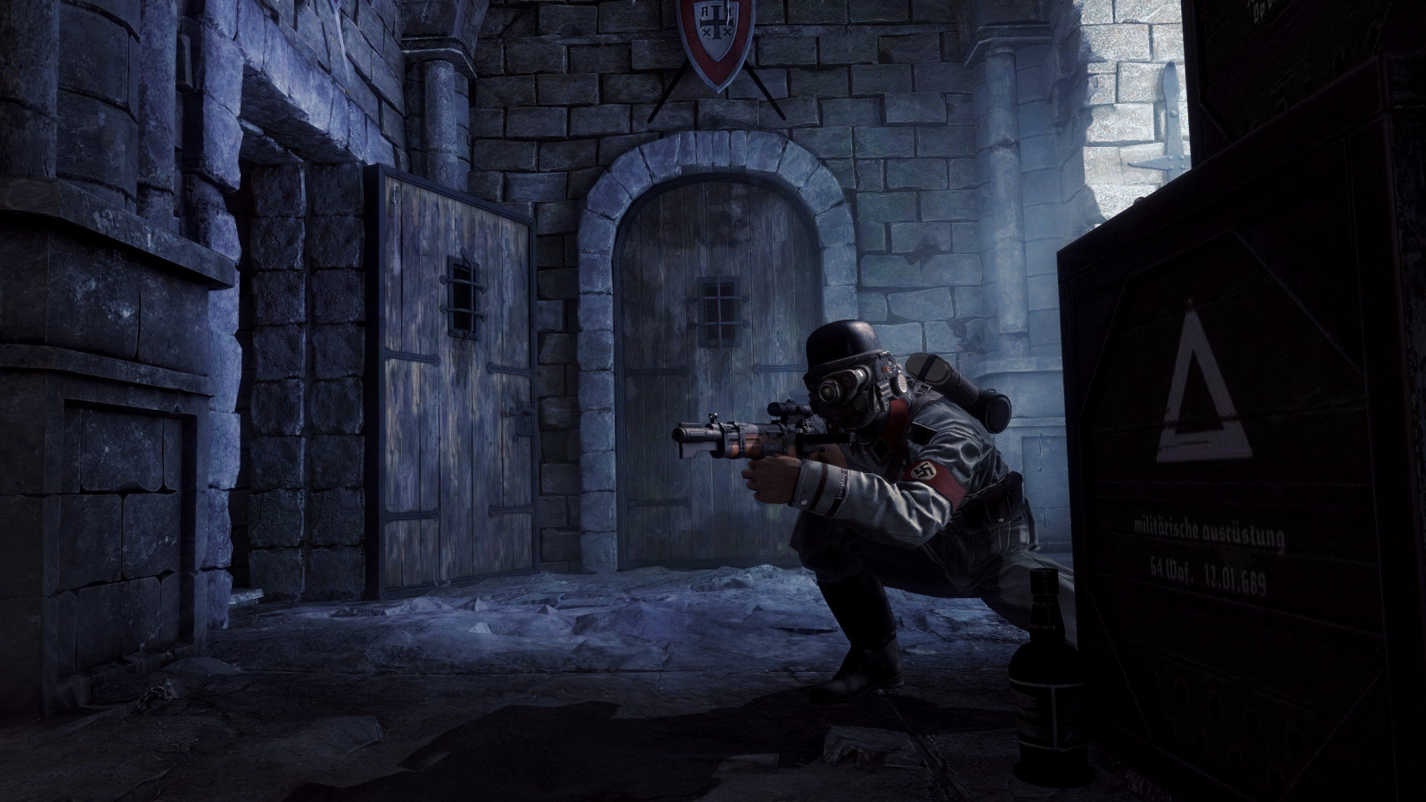 Wallpaper : 2560x1440 px, Wolfenstein The Old Blood 2560x1440 ...