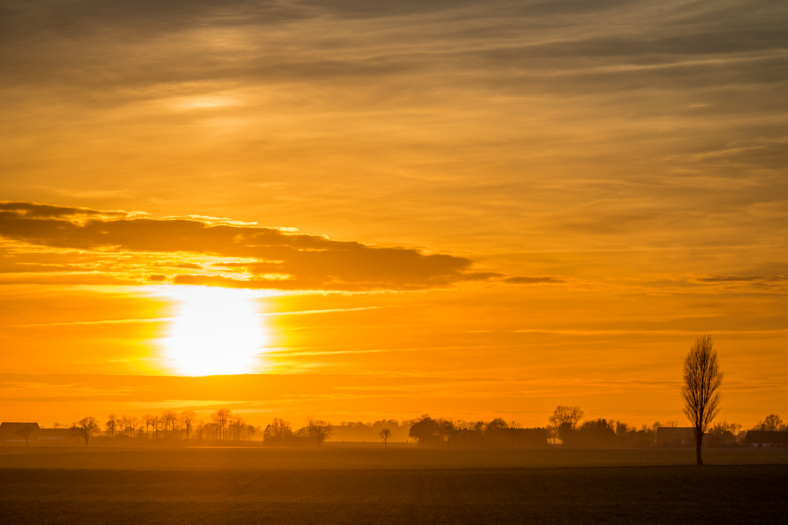 Bakgrundsbilder : solljus, landskap, solnedgång, hav, himmel, silhuett ...