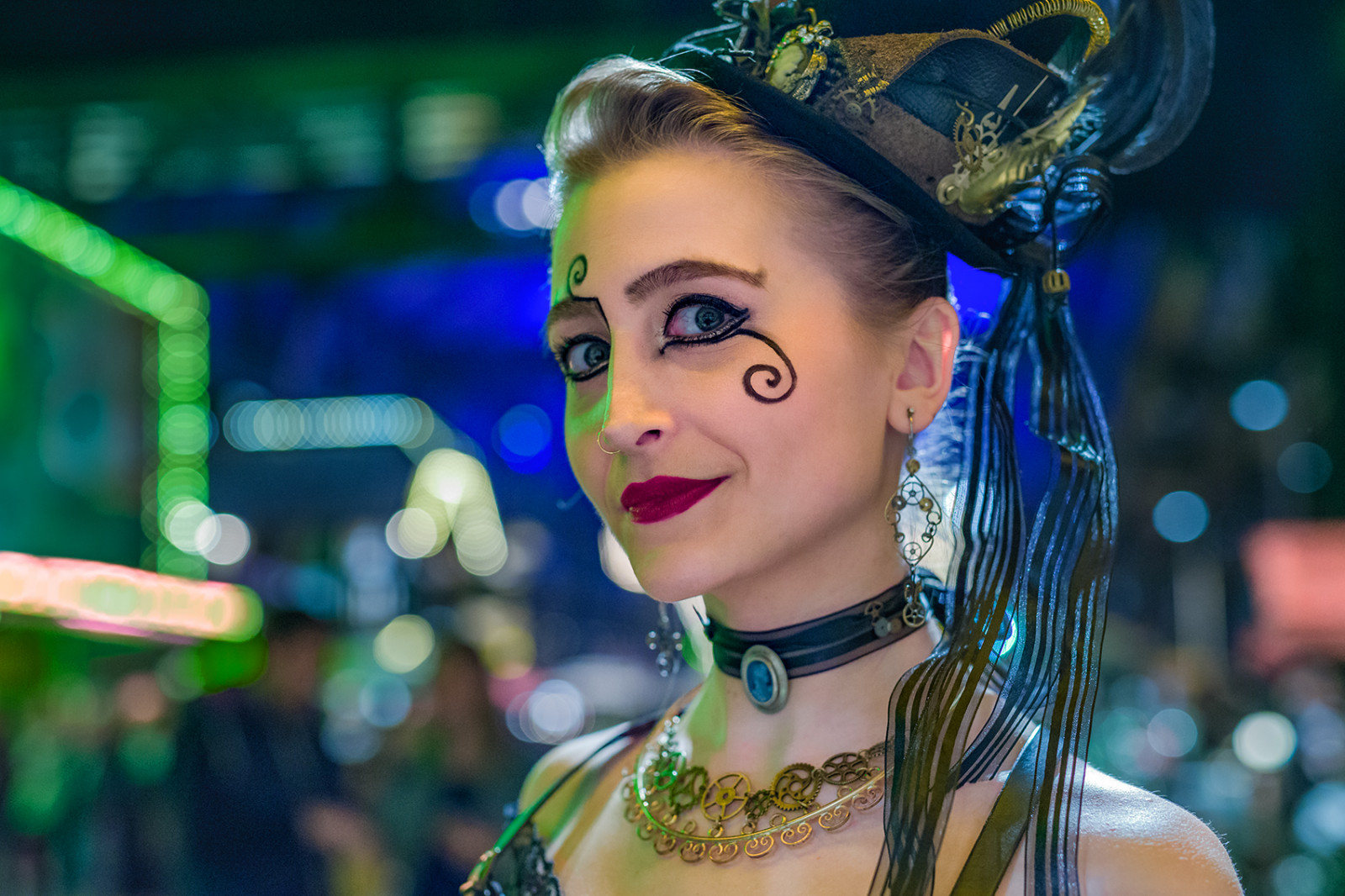 Wallpaper : face, beauty, lady, head, girl, human, black hair, organ ...