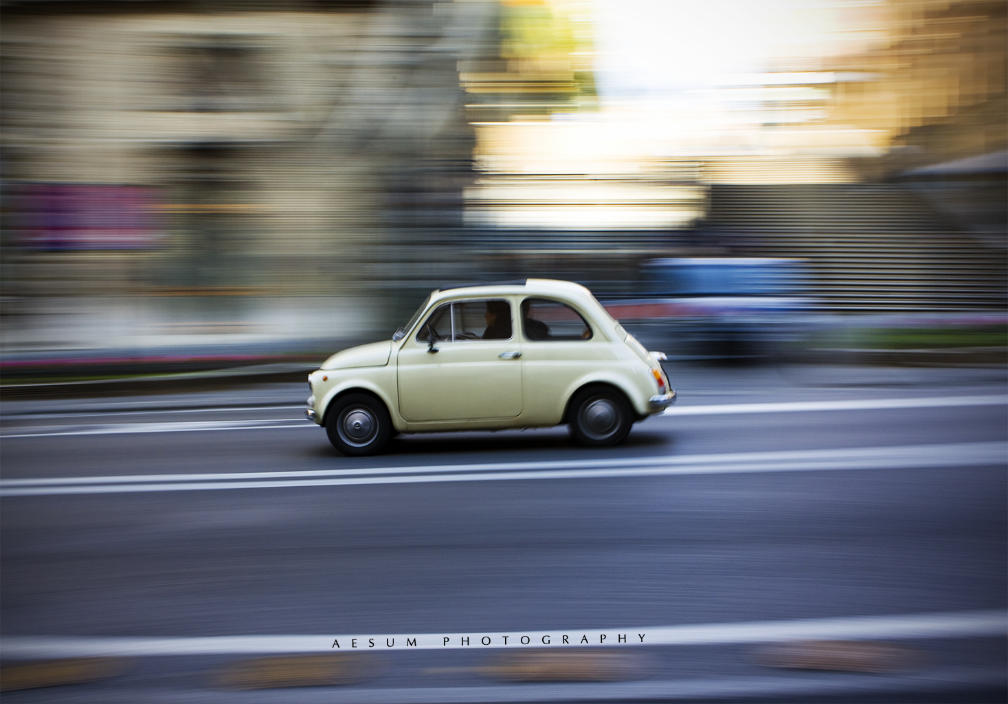 Wallpaper : Rome, roma, cars, car, Italia, FIAT, 500, panning ...