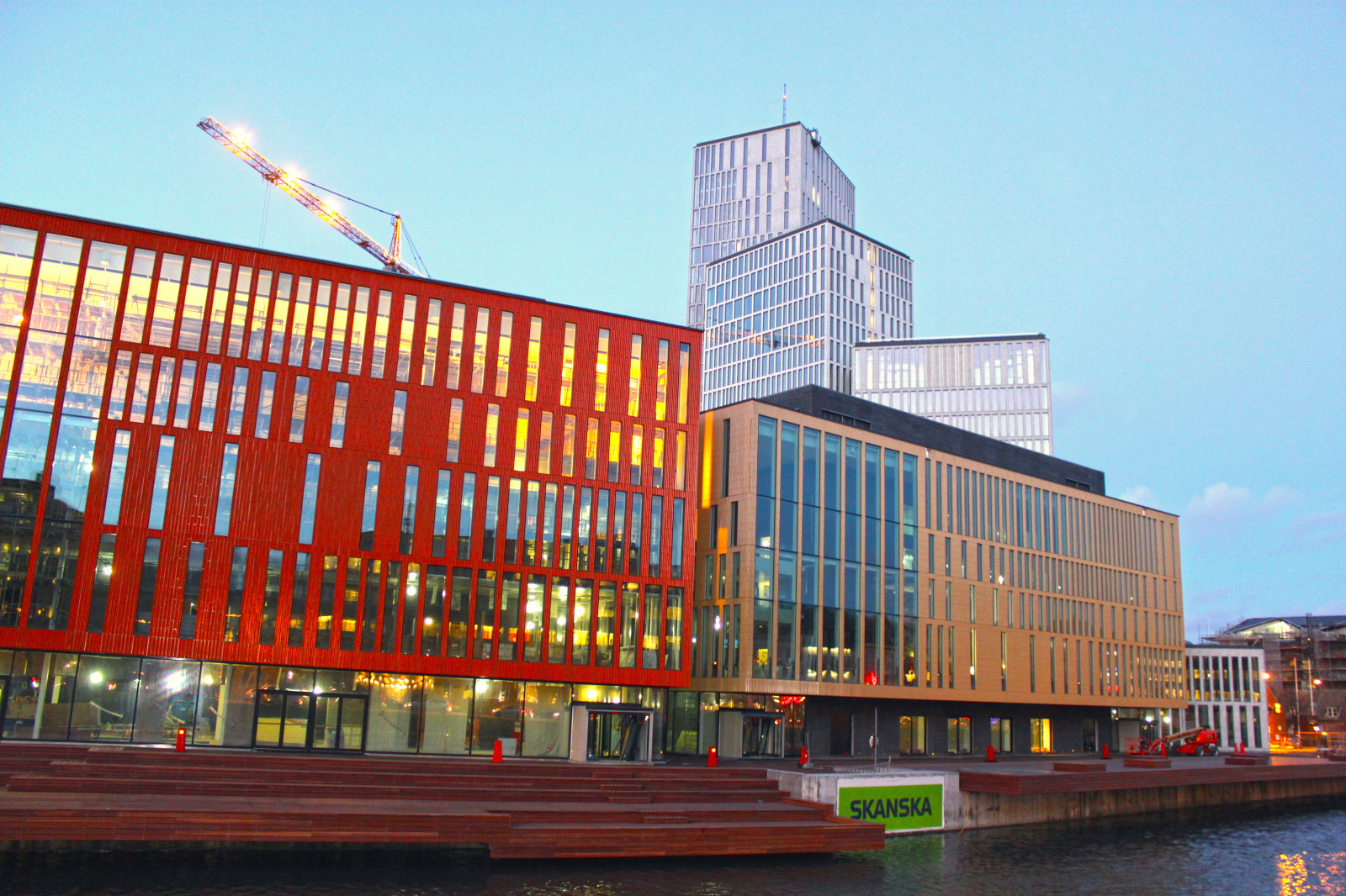 Wallpaper : city, cityscape, night, architecture, water, building, sky ...