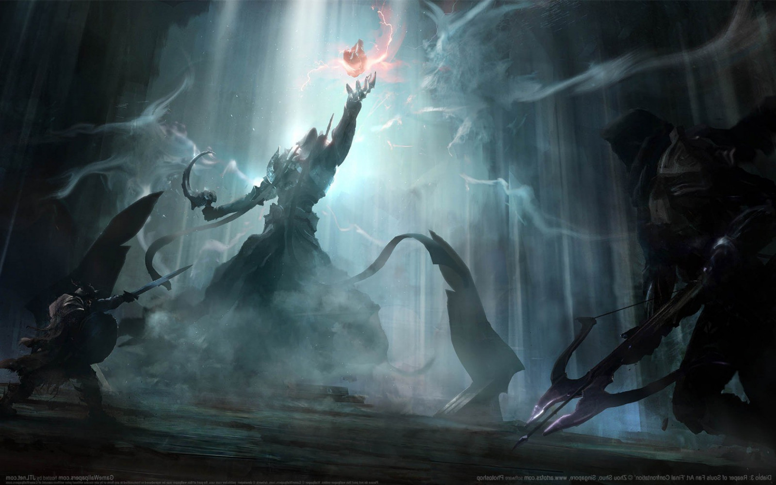 Wallpaper : 1680x1050 px, Diablo III, digital art, fantasy art, video ...