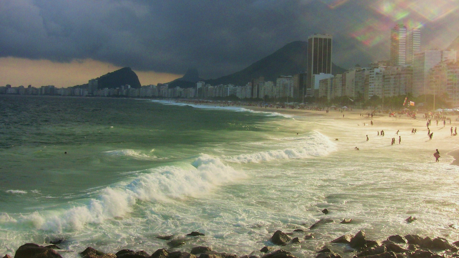 Wallpaper : sea, city, cityscape, bay, shore, sand, sky, beach, Tourism ...