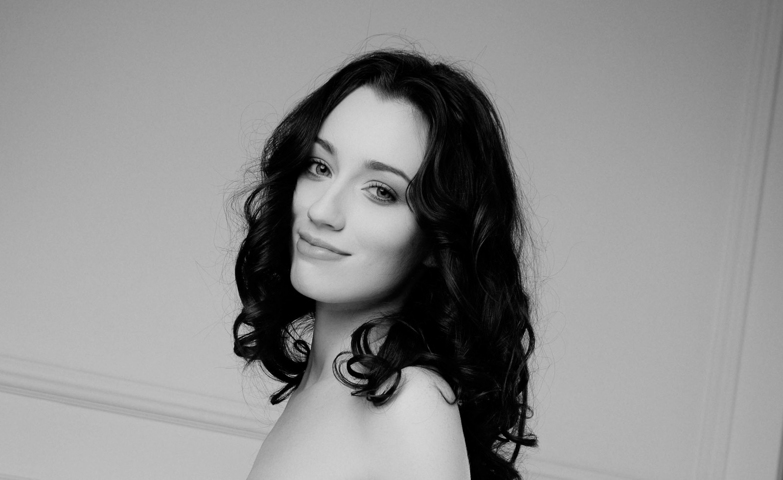 Wallpaper Face Women Long Hair Pornstar Looking At Viewer Smiling Black Hair Dark Hair