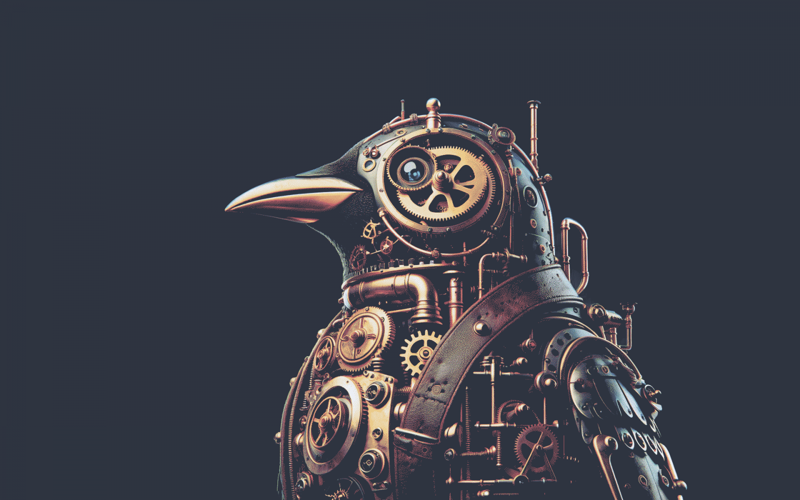 Wallpaper : Linux, penguins 1920x1200 - hellwoodice - 2286308 - HD ...