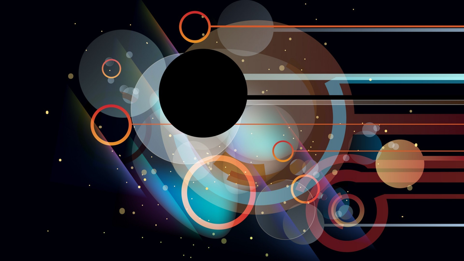 Wallpaper : illustration, planet, vehicle, circle, lines, shapes ...