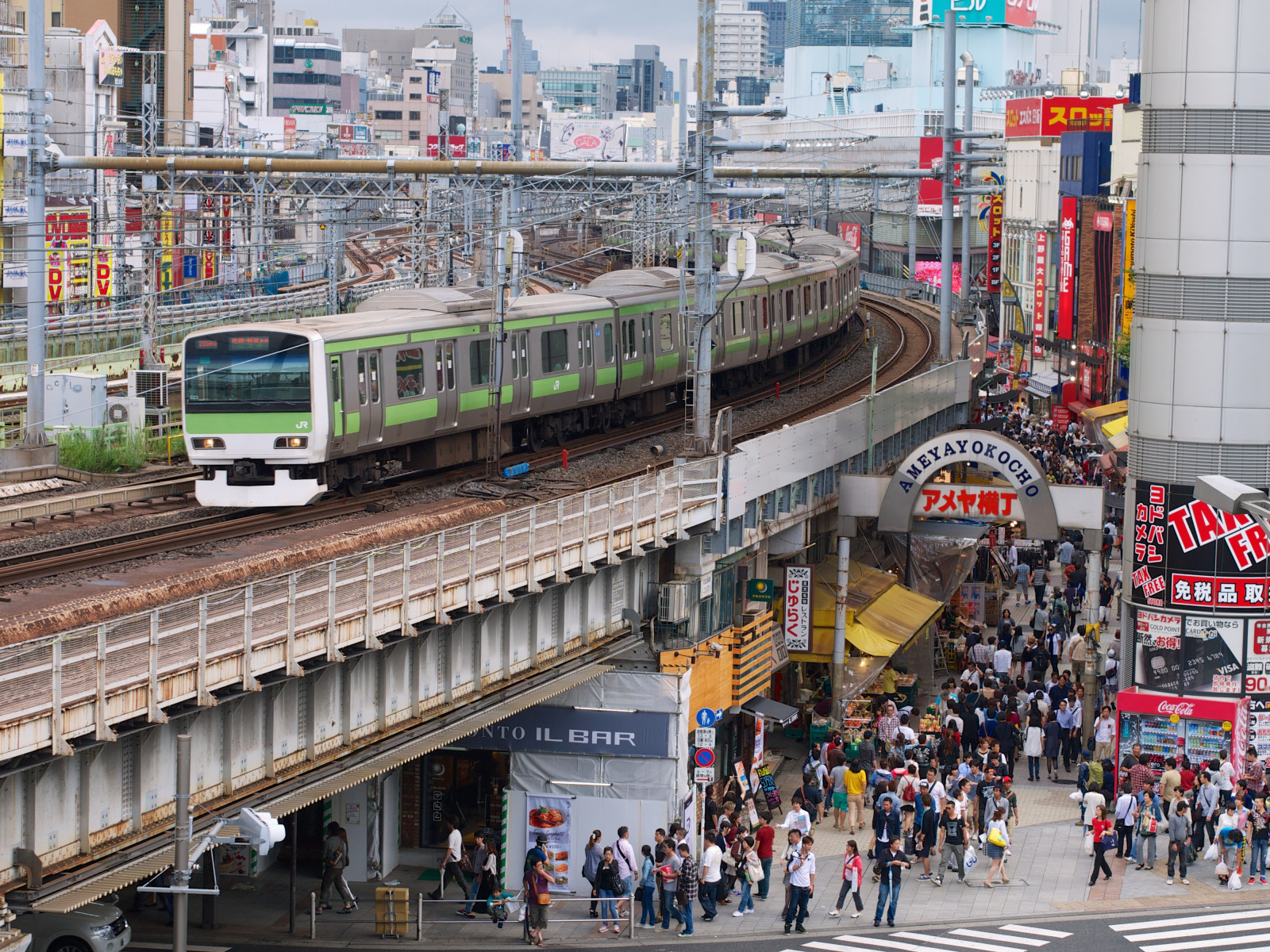 Wallpaper : cityscape, train station, traffic, overpass, Tokyo ...