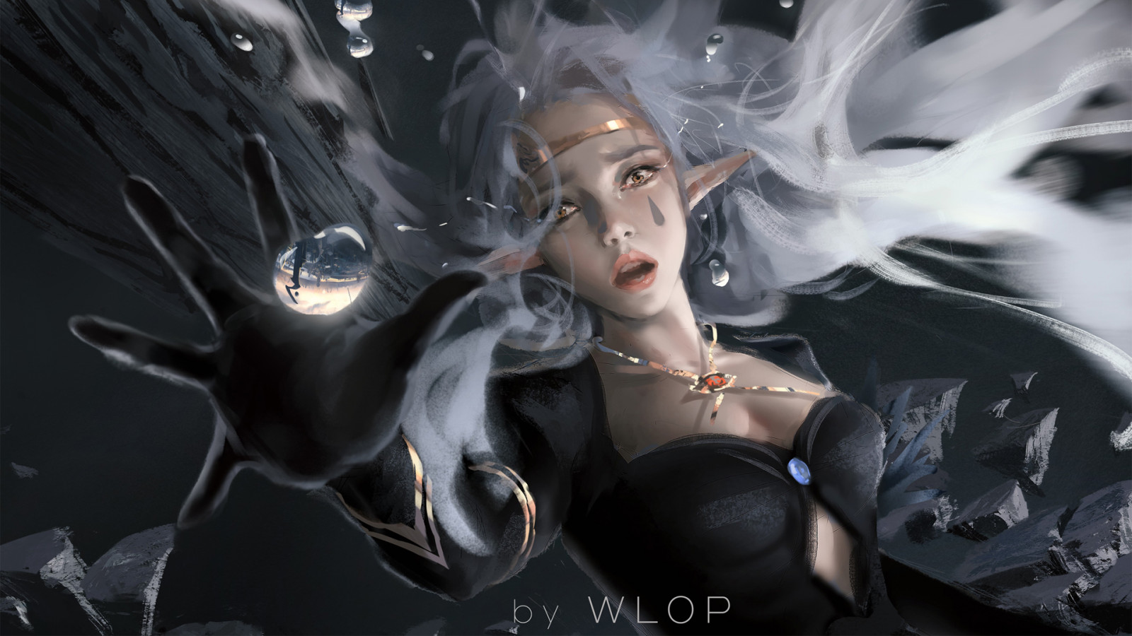 デスクトップ壁紙 : WLOP, 女性 1920x1080 - Rhaelrond - 1973863 - デスクトップ壁紙 - WallHere