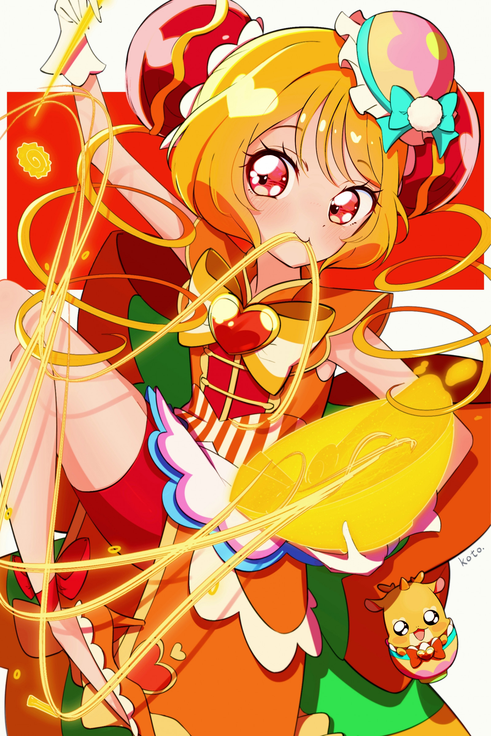 Baggrunde : anime, Anime piger, magical girls, pretty Cure, Delicious ...