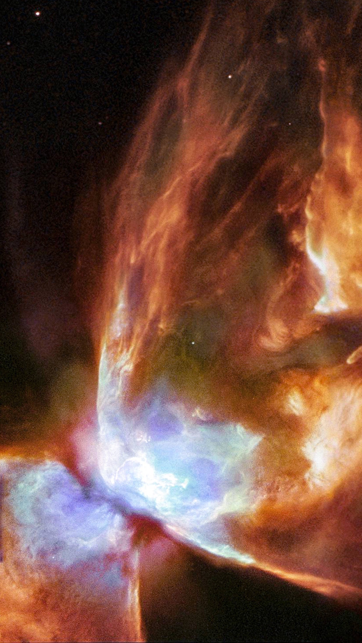 Wallpaper : space, galaxy, vertical, portrait display 1242x2208 ...