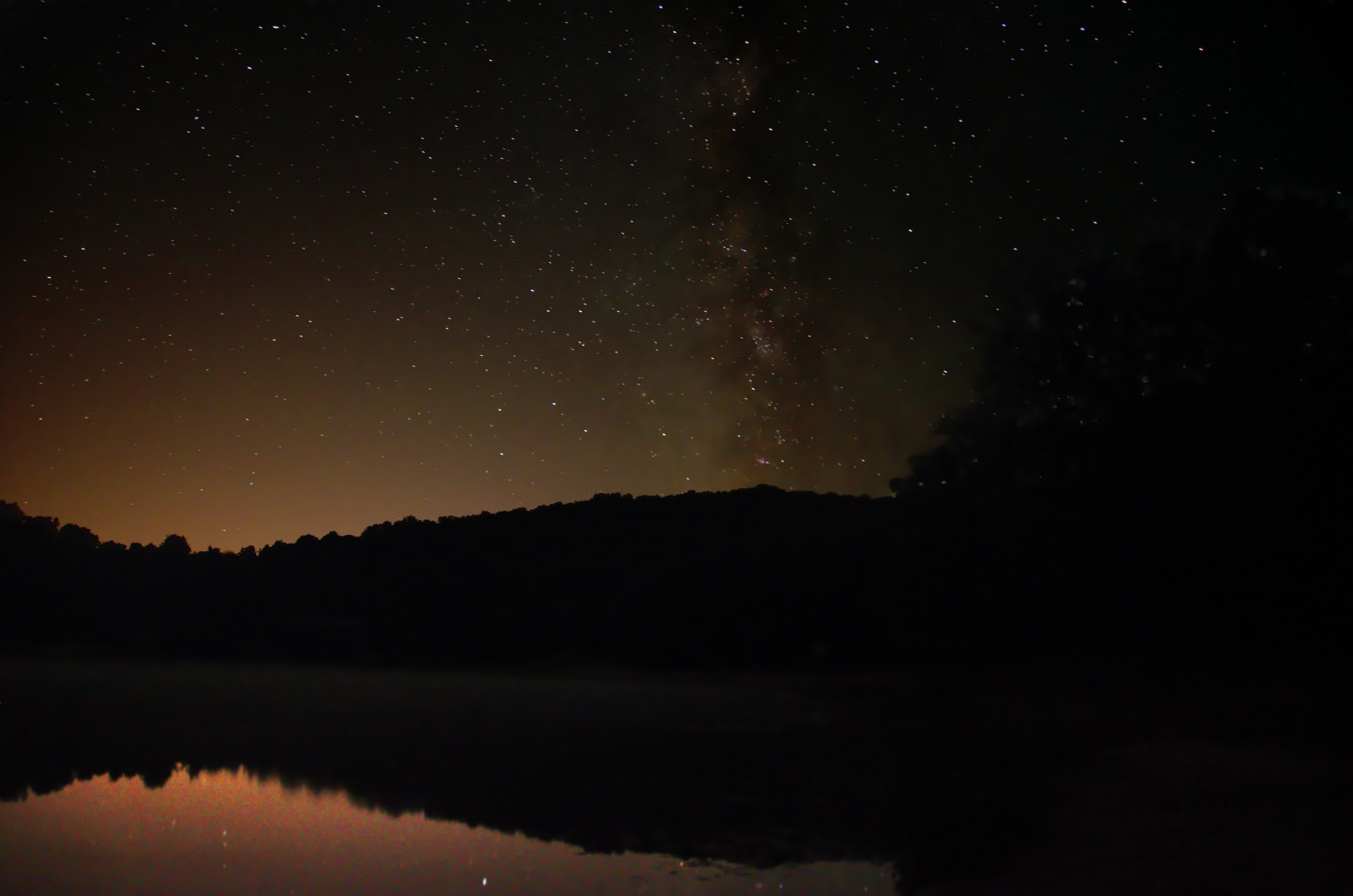 Wallpaper : pemandangan, malam, galaksi, alam, refleksi, langit, sinar ...