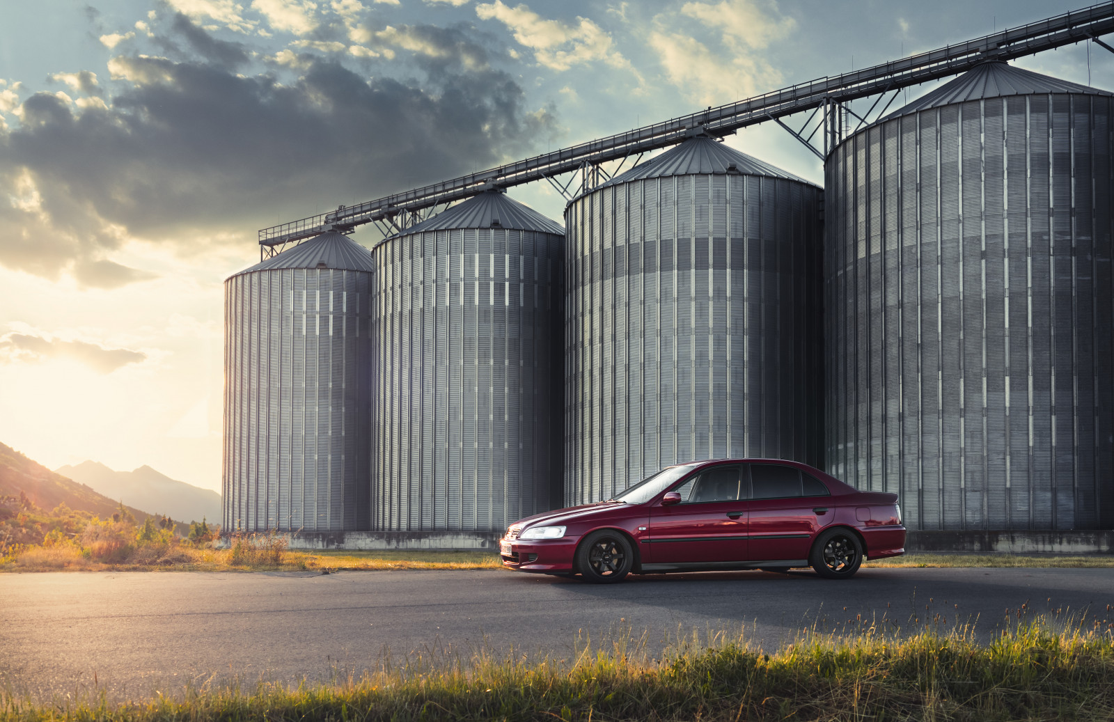 Wallpaper : car, Honda accord, landscape, architecture, tuning ...