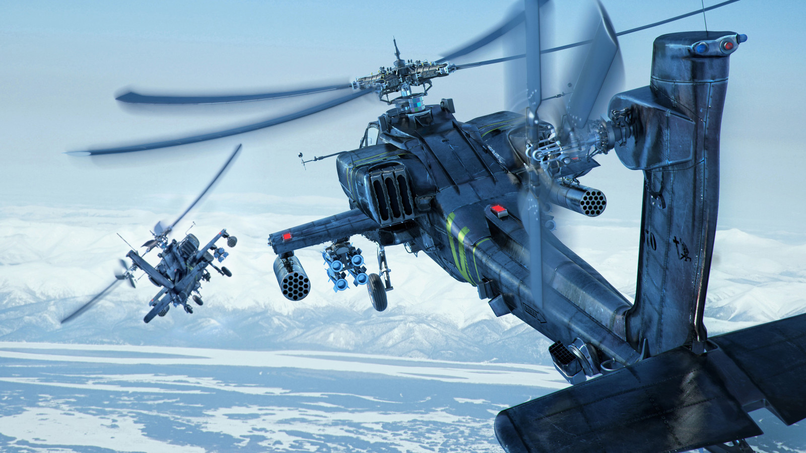Wallpaper : helicopters, Boeing AH 64 Apache, AH 64 Apache 3840x2160 ...