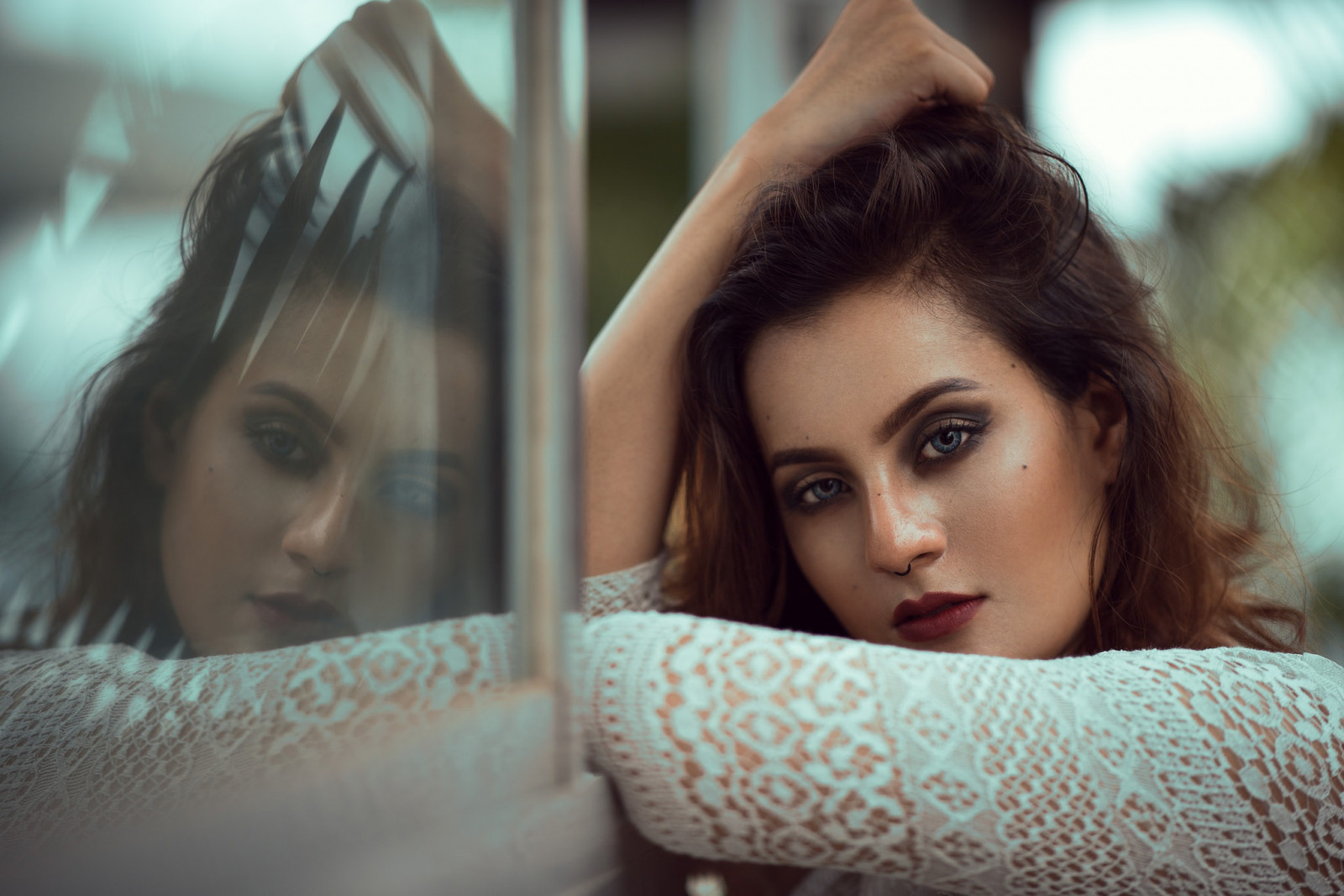 Wallpaper Women Model Face Portrait 2048x1367 Wallpapermaniac