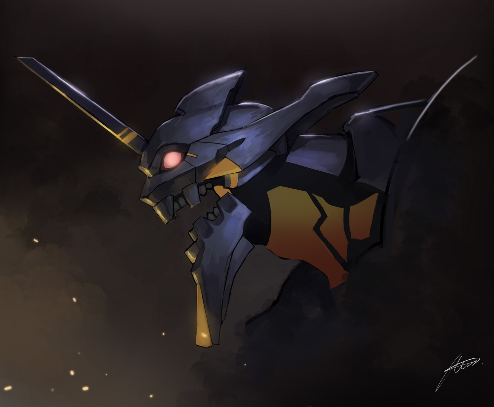 วอลเปเปอร์ : Neon Genesis Evangelion, หน่วย EVA 01, Mech 1920x1584 ...