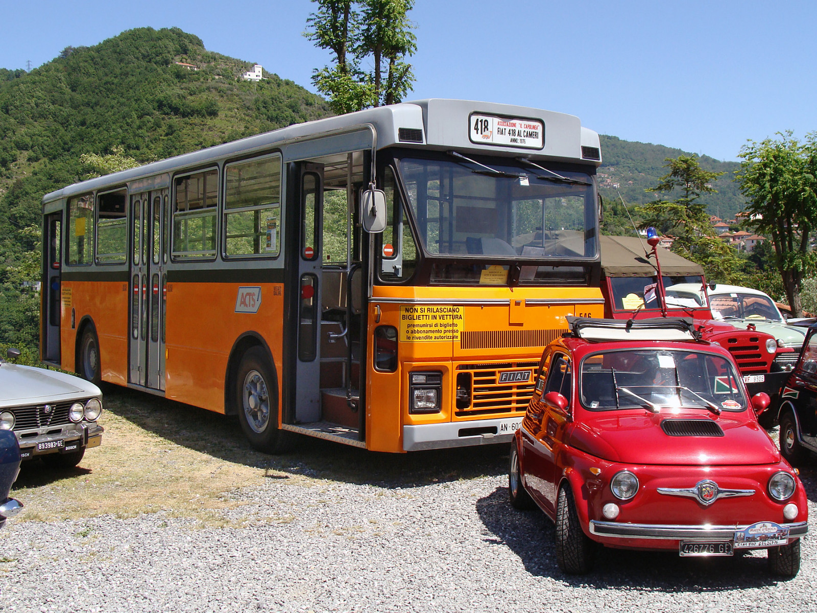 Sfondi : vecchio, Italia, autobus, classico, Camion, annata, FIAT ...
