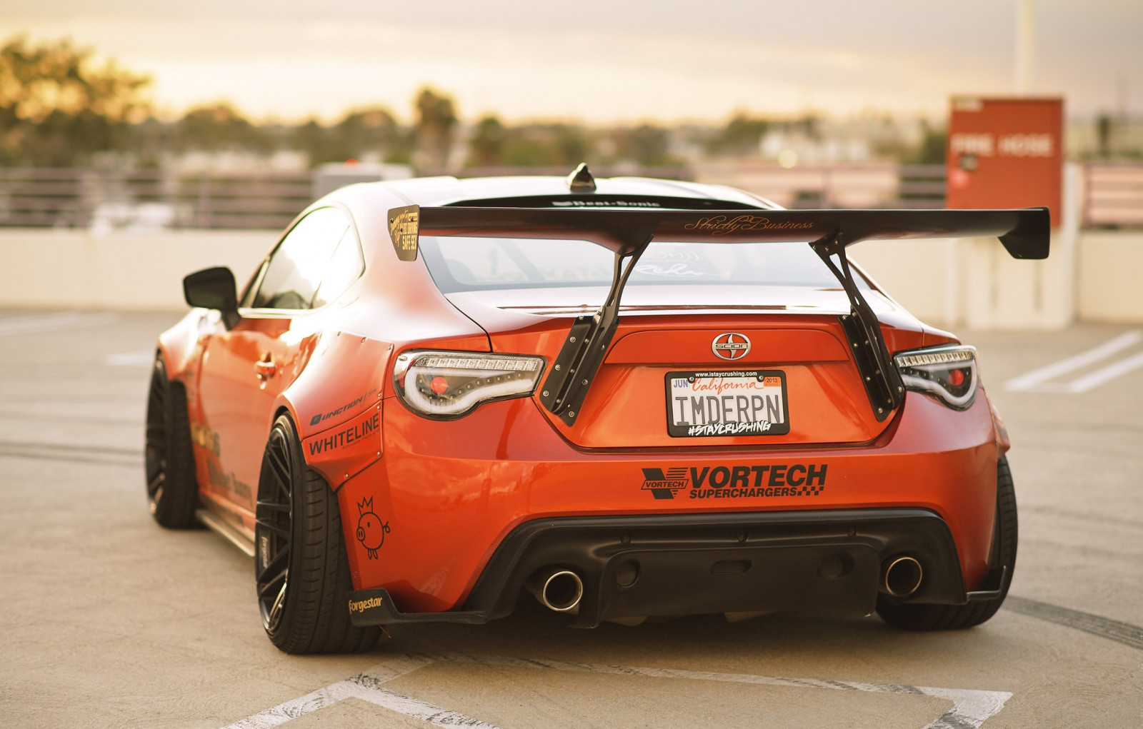 Wallpaper : 2023x1291 px, mobil, Rocket kelinci, Scion FR S ...