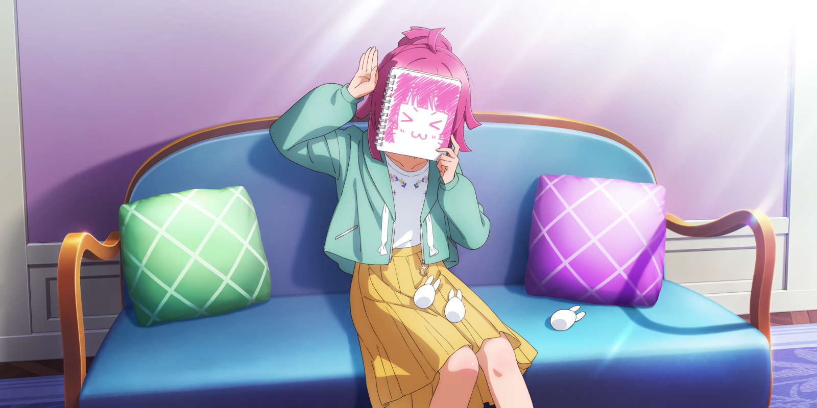 Wallpaper : Tennoji Rina, Love Live 3600x1800 - FGO2020 - 2105175 - HD ...