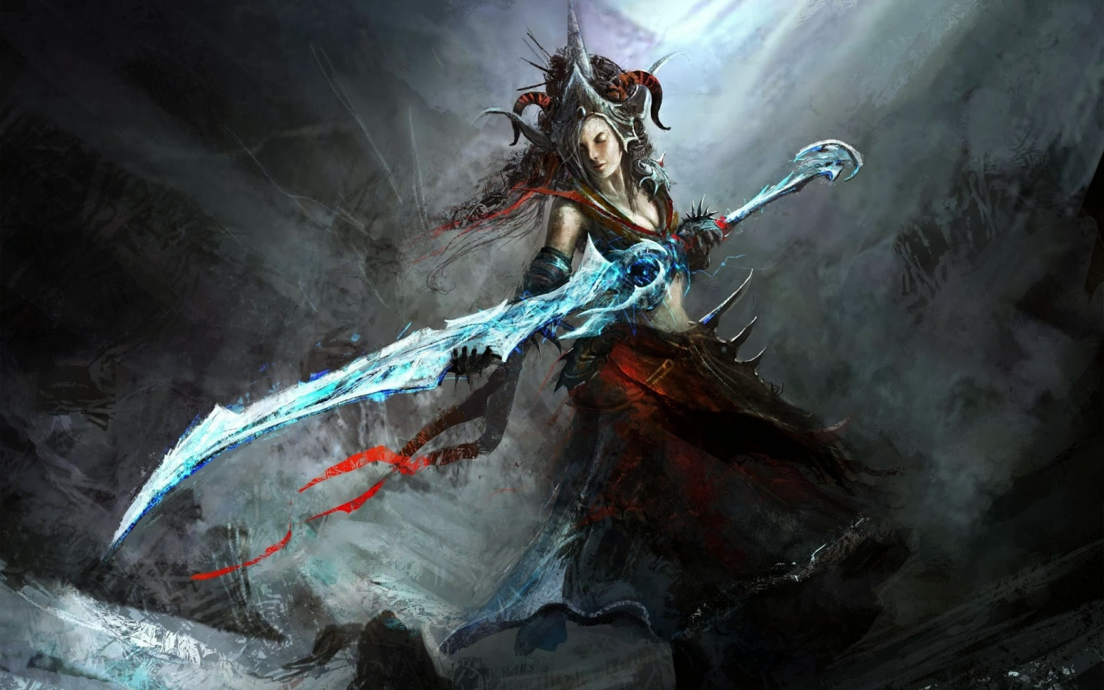 Sfondi : Fantasy art, Fantasy Girl, mitologia, nave fantasma, immagine ...
