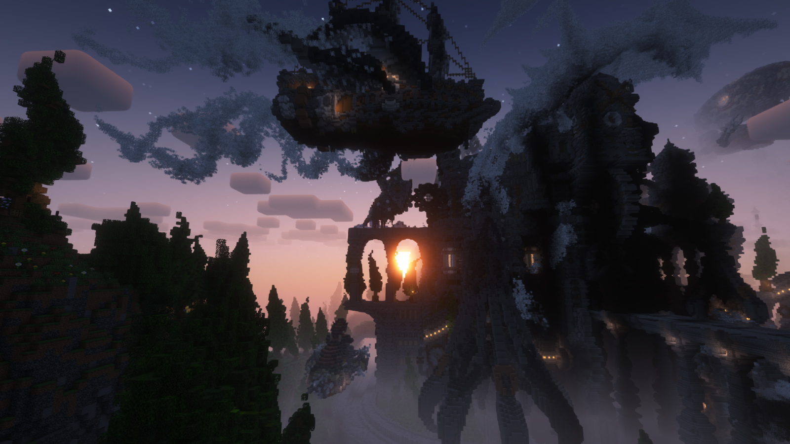 Tapety : Minecraft, shadery, videohry, stromy 1920x1080 - Shero751 ...