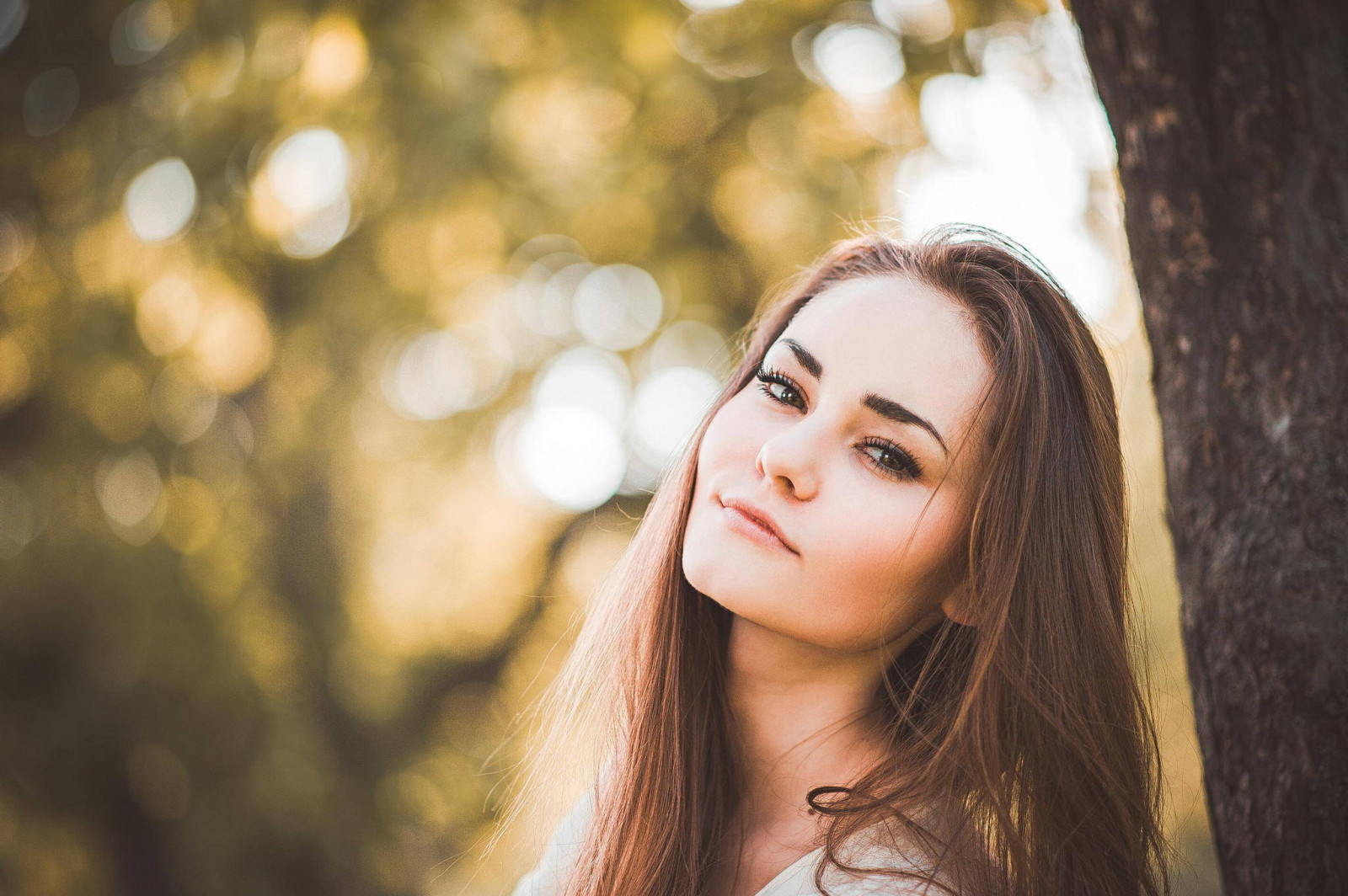 Wallpaper : sunlight, women, model, long hair, smiling, spring, Person ...