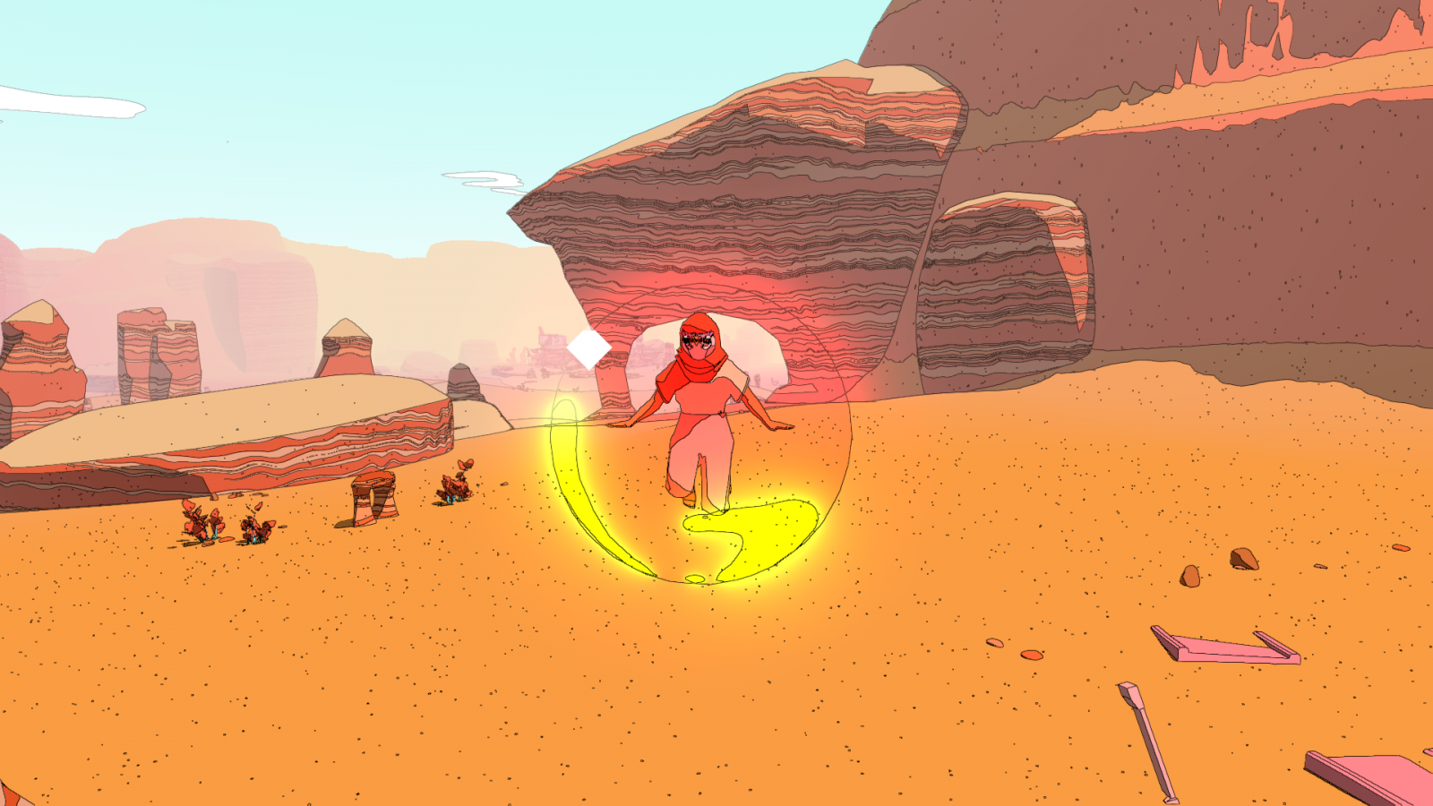 배경 화면 : Sable Game, cell shading, 자연, 황량한, 사이버 펑크 1920x1080 - haitan ...