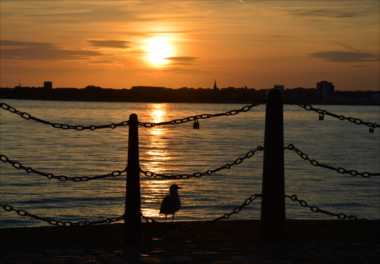 Wallpaper : UK, light, sunset, England, water, clouds, Liverpool, river ...