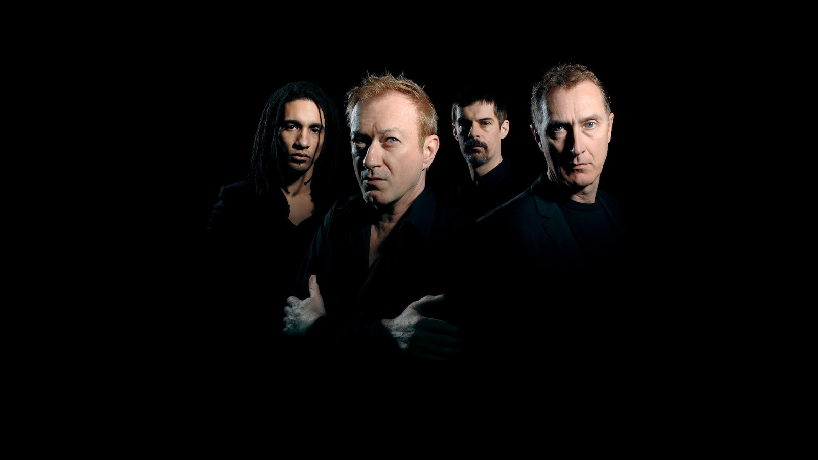 Tapety : noc, Gentleman, obleky, půlnoc, světlo, dívej se, tma, tváře ...