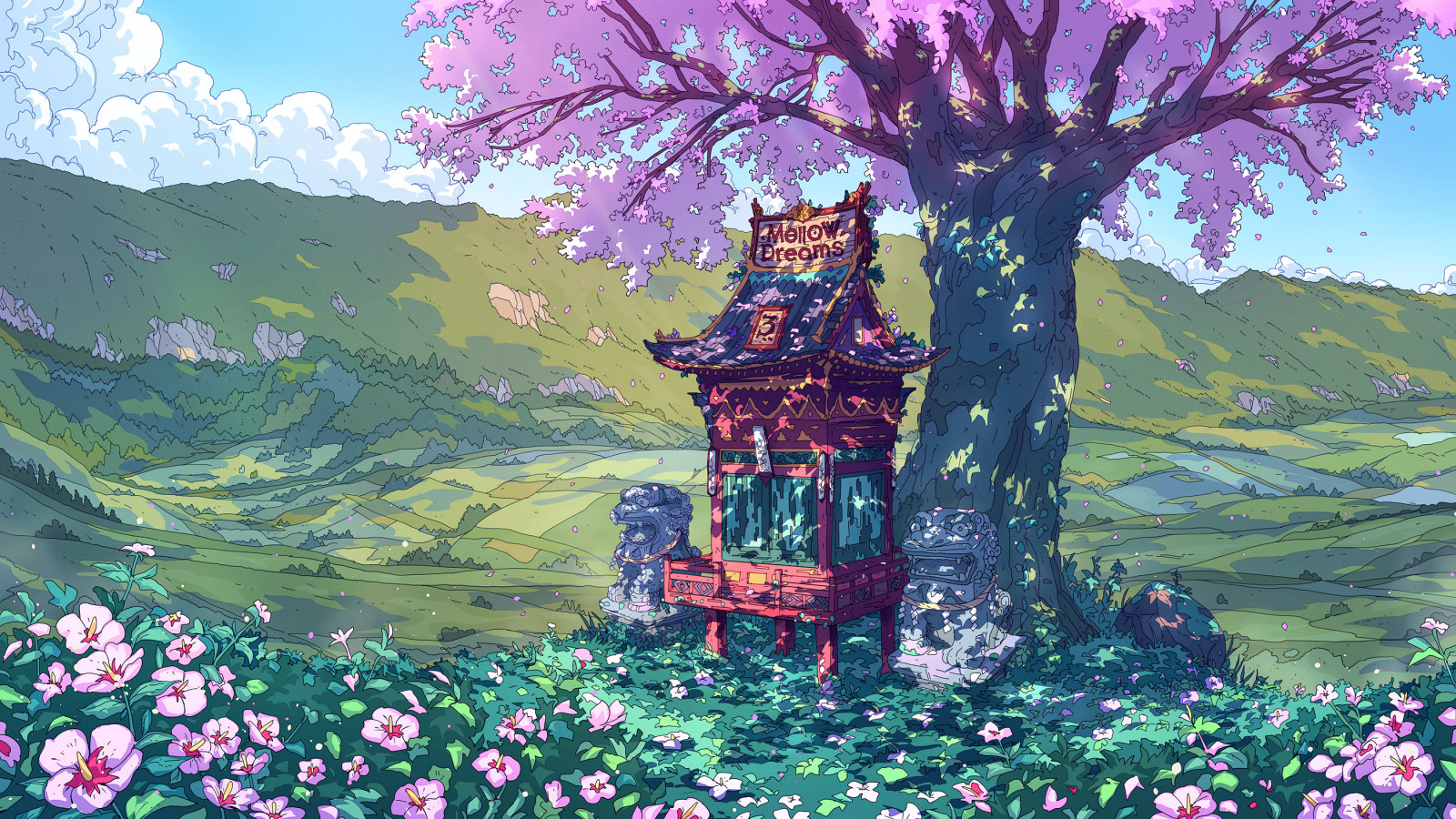Papel De Parede Arte Digital Ilustração Obra De Arte Desenhando