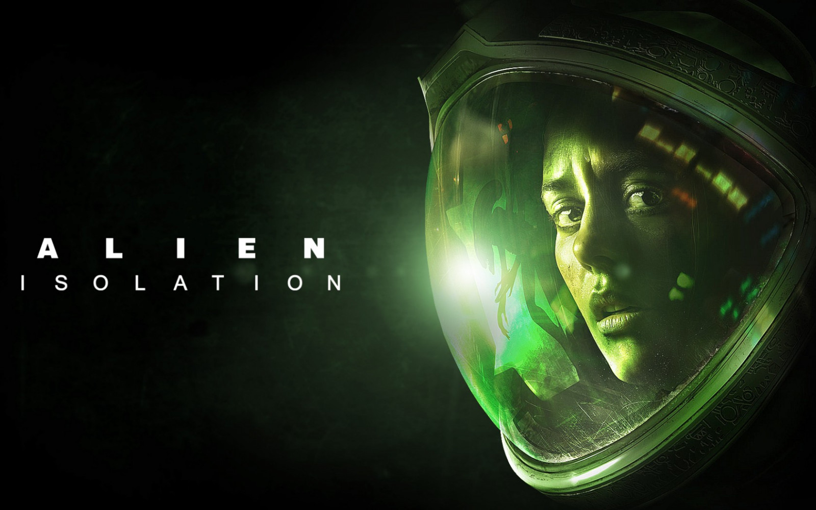Wallpaper : reflection, green, Ellen Ripley, Alien Isolation, 2014 ...
