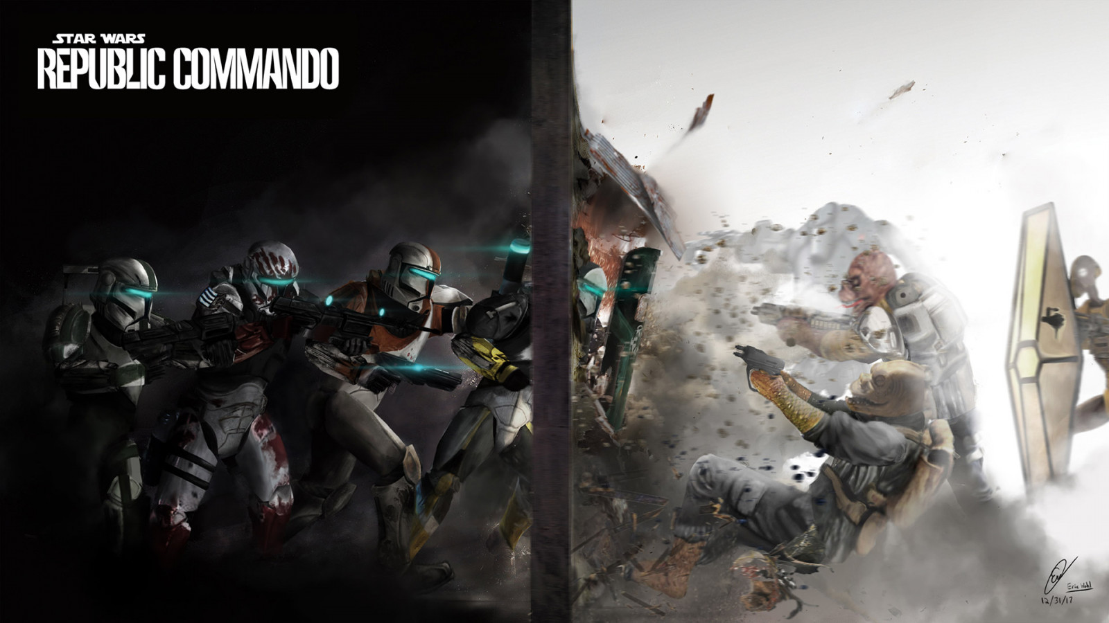 Tapety : Hvězdné války, republic commando, Star Wars Republic Commando ...