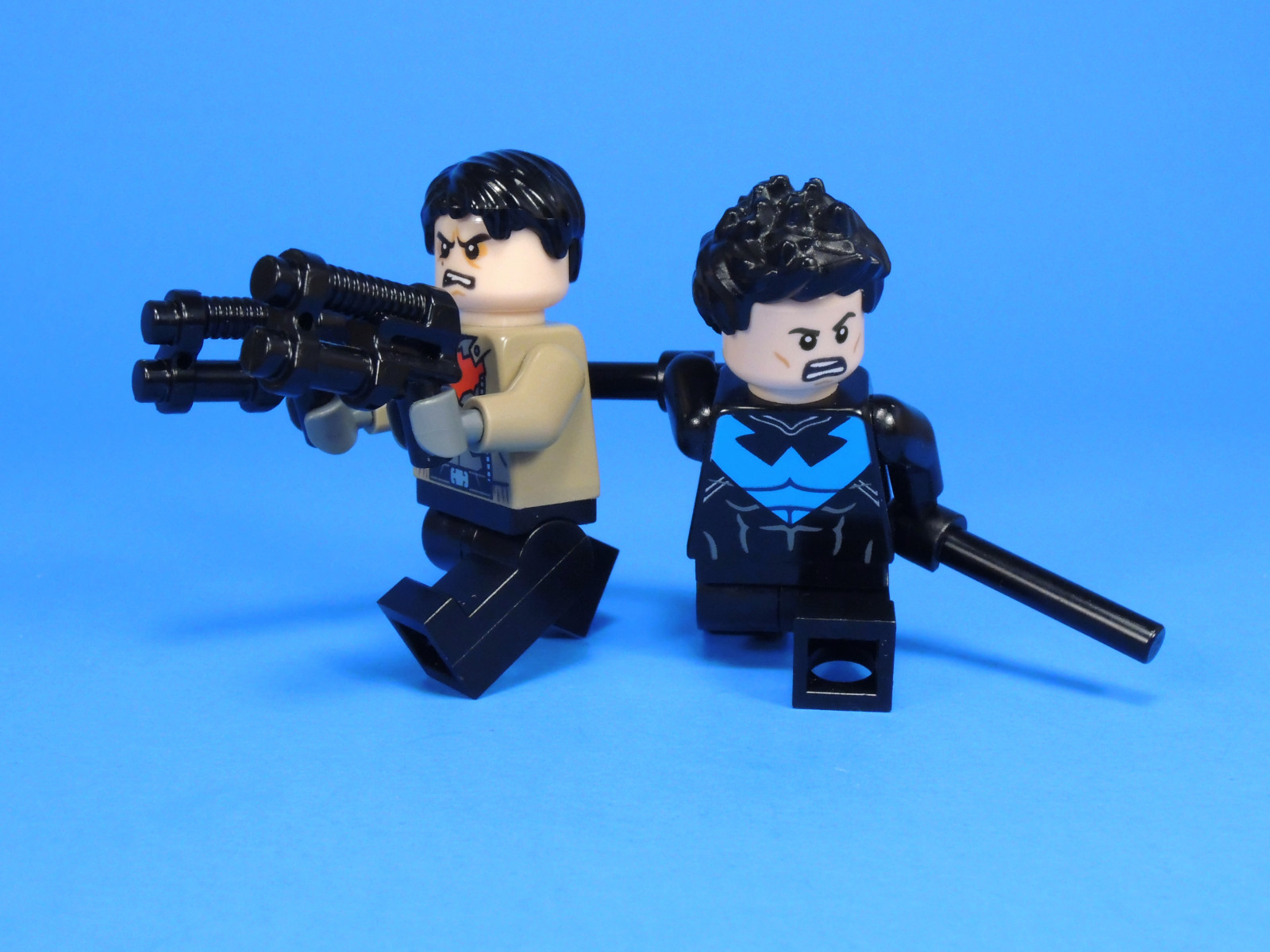 Wallpaper : LEGO, minifig, super, hero, Nightwing, red, hood, sidekicks ...