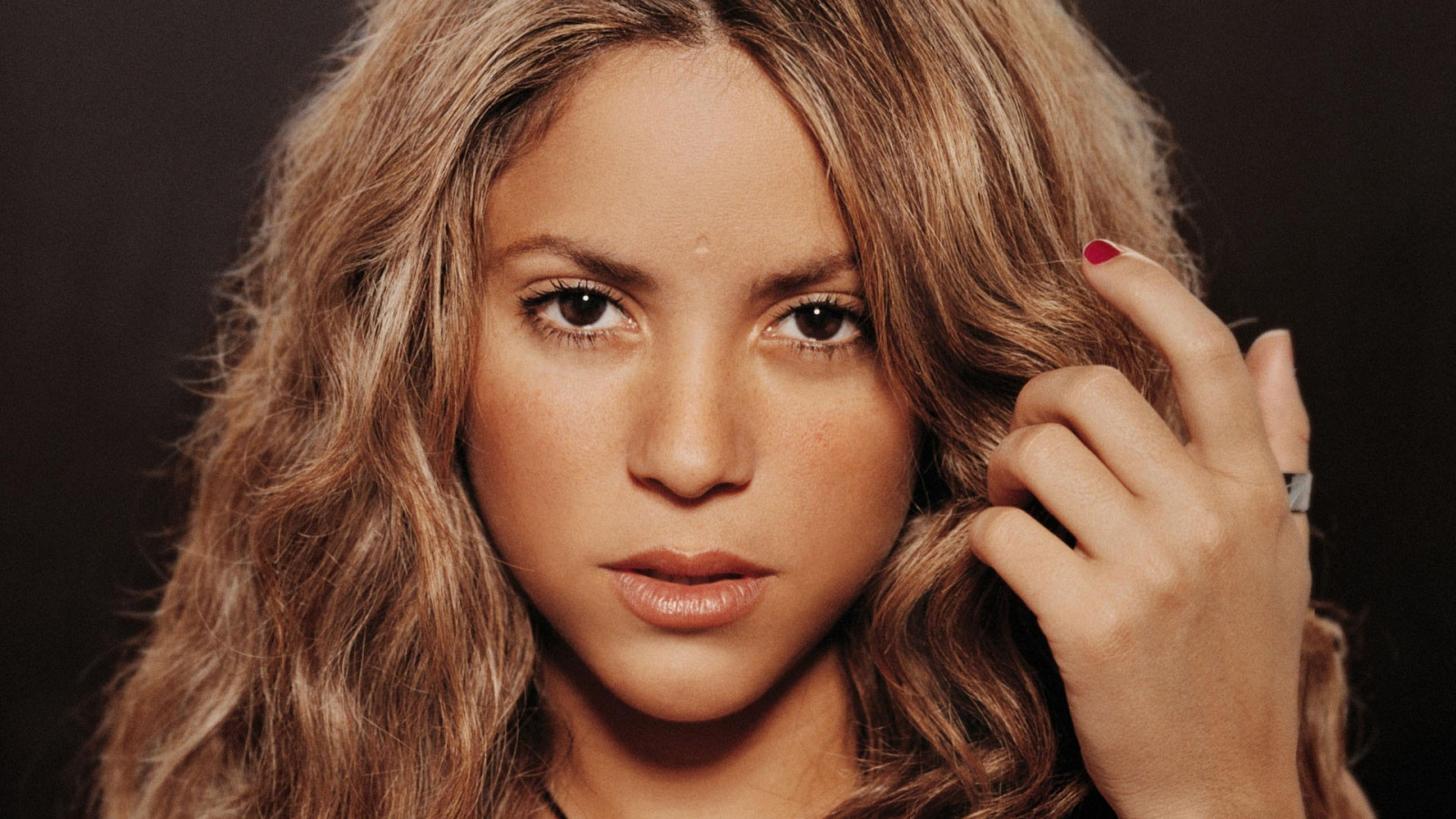 Baggrunde : ansigt, model, langt hår, Shakira, supermodel, pige ...