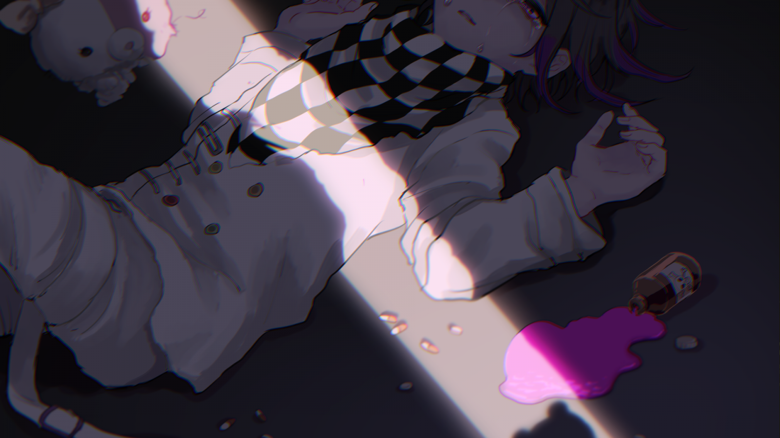 Wallpaper : drugs, medicine, crying, tears, anime boys 1920x1080 ...