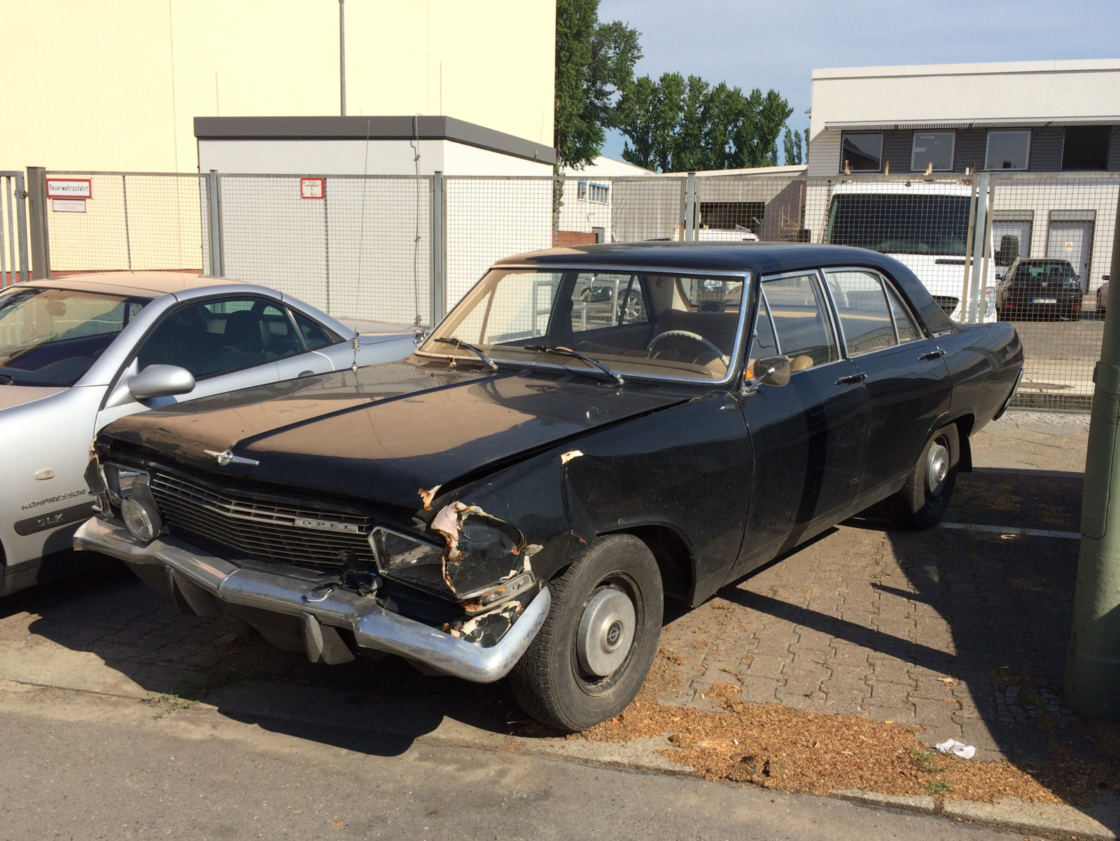Wallpaper Classic Car Opel Sedan Compact Car Motor Vehicle Full
