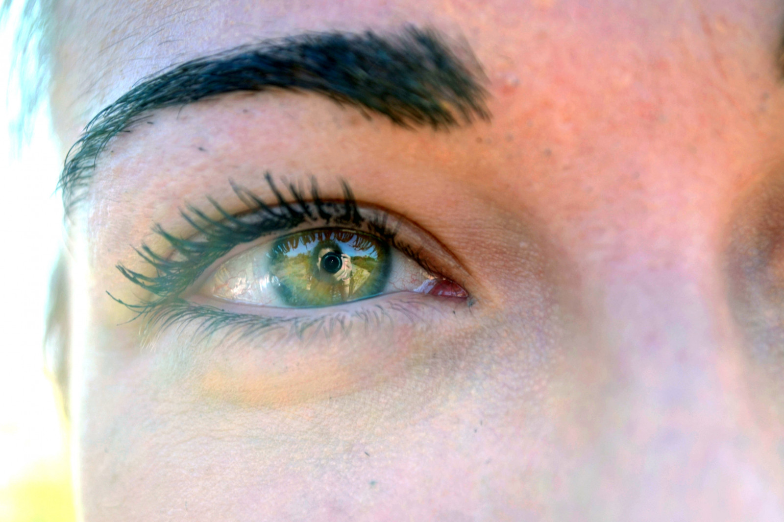 Wallpaper : face, reflection, Nikon, nose, skin, head, eye, unusual ...