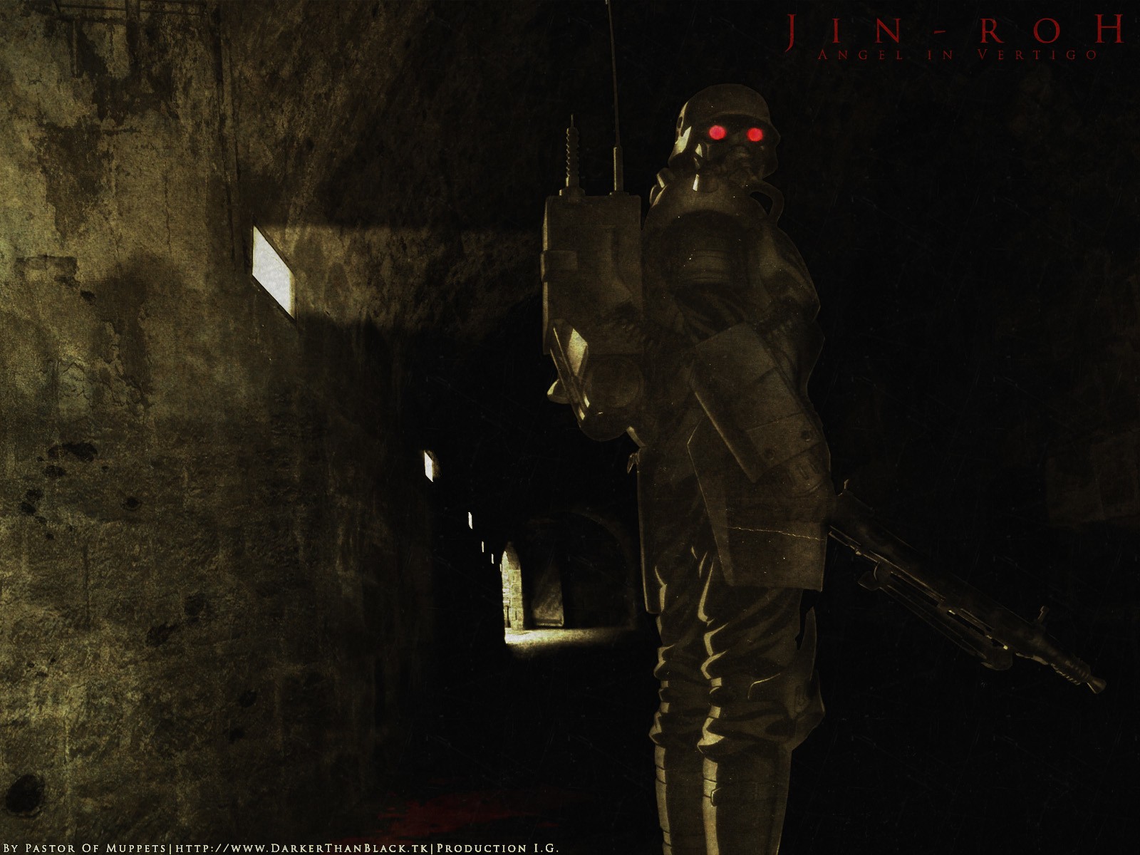 Wallpaper : Jin Roh, power armor, darkness, screenshot 1600x1200 ...
