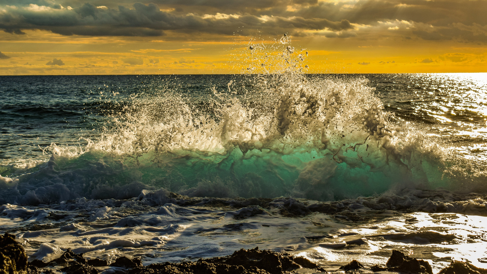 Achtergronden : buitenshuis, water, zee, hemel 3840x2160 ...