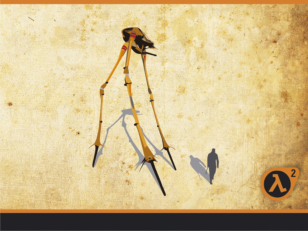 Wallpaper : drawing, painting, illustration, video games, Half Life ...
