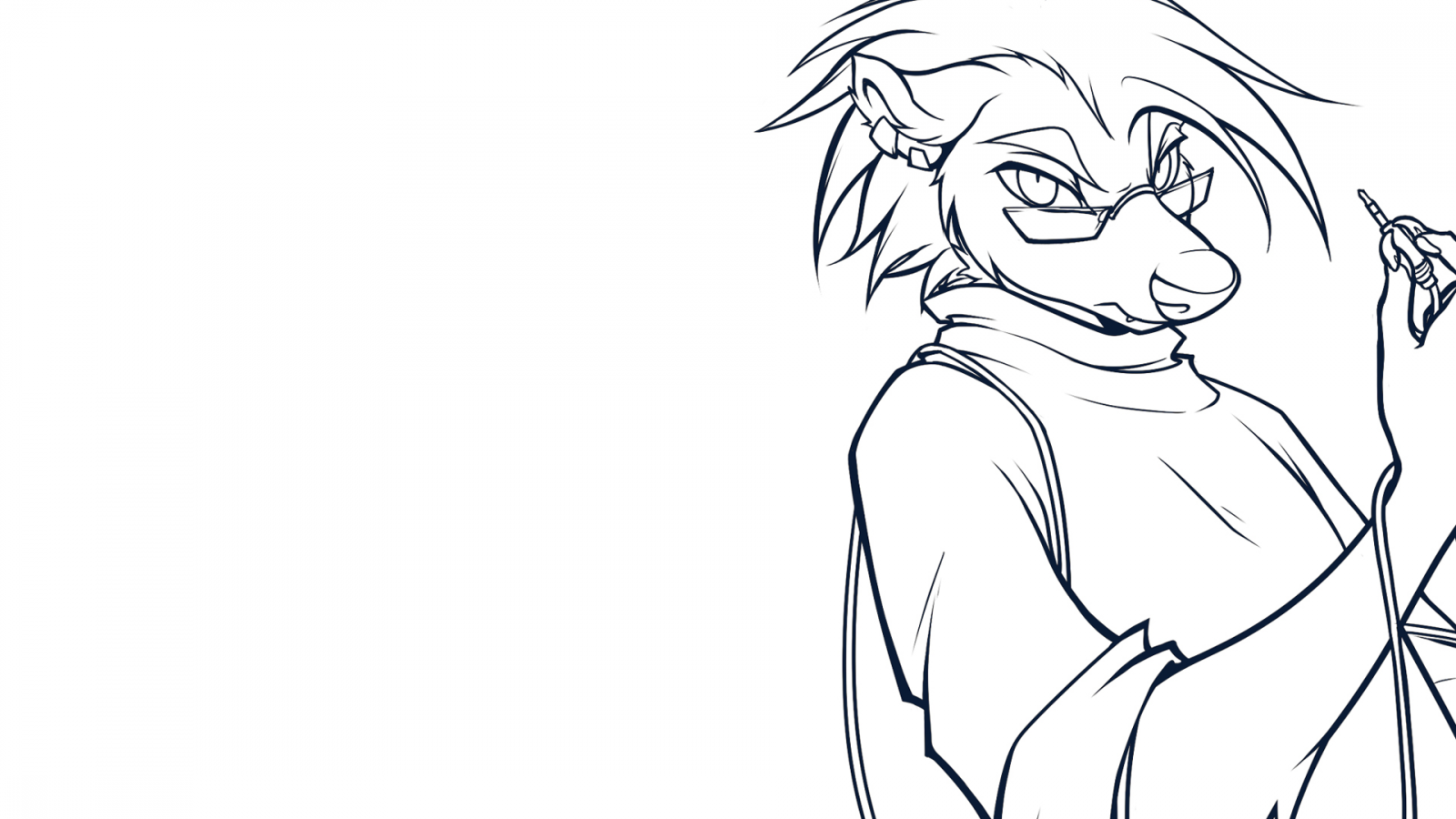 Wallpaper : Lapfox Trax, Darius, furry, Anthro 1920x1080 - Yureee24 ...