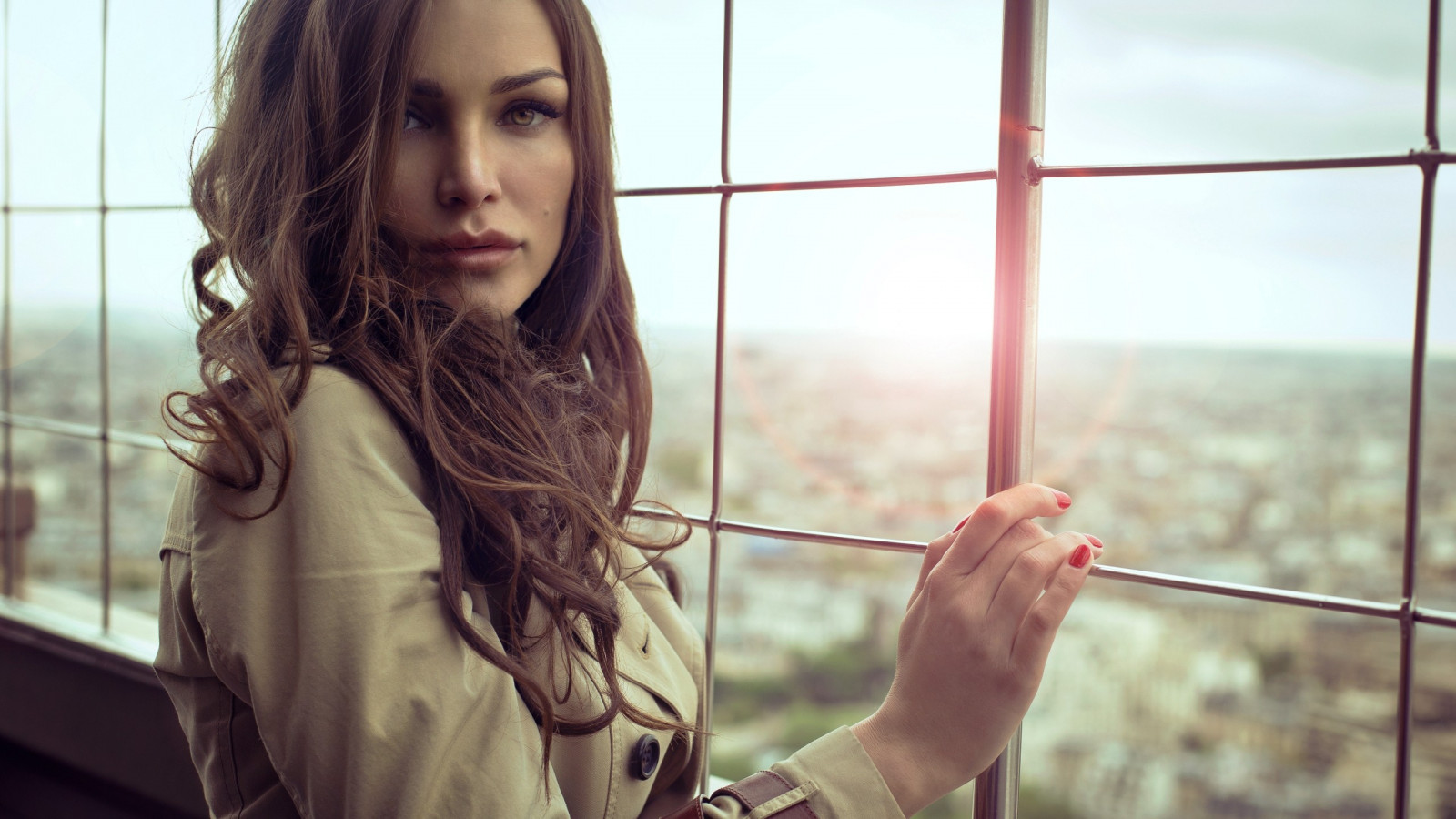 Fondos De Pantalla Mujer Modelo Pelo Largo Morena Fotografía