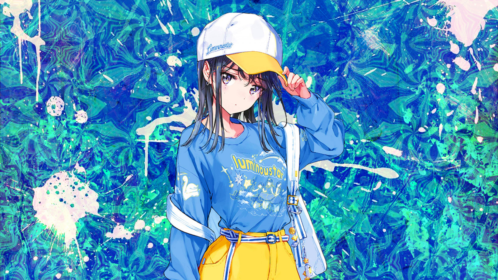 Wallpaper : anime girls, creative coding, Adagaki Aki, Masamune kun no ...