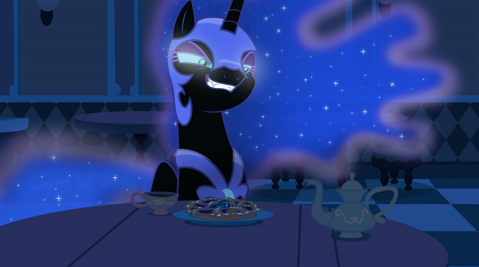 Wallpaper : My Little Pony, Princess Luna, Nightmare Moon 2000x1117 ...
