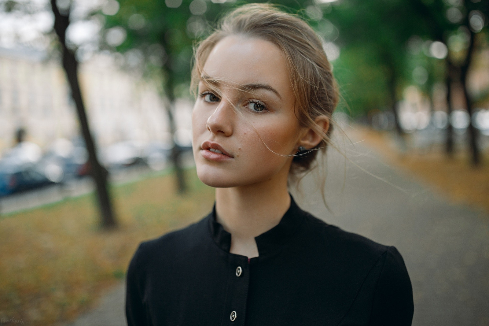Wallpaper Face Trees Women Outdoors Model Blonde Depth Of Field